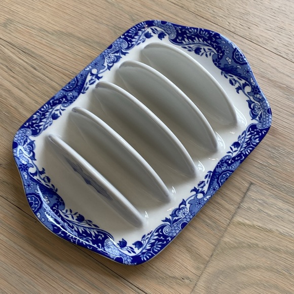 Spode | Kitchen | Spode Blue Italian Toast Holder | Poshmark